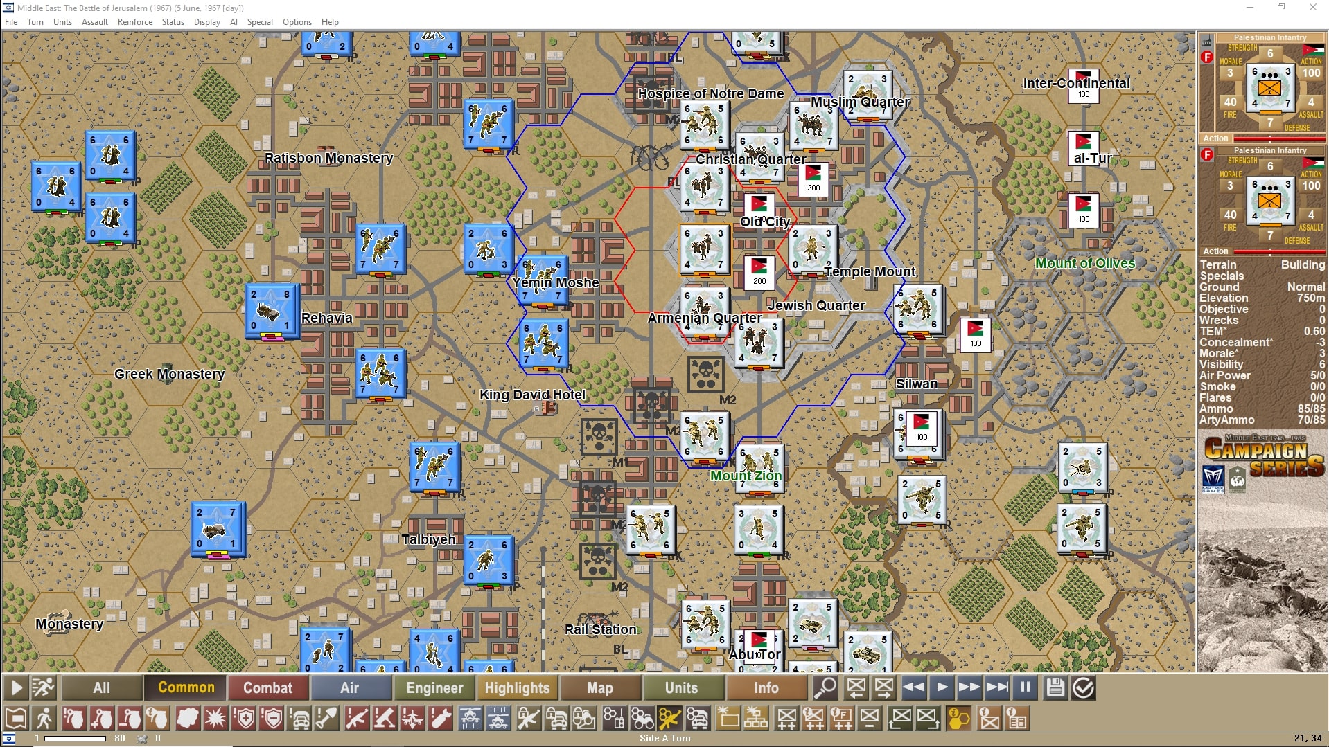 Campaign Series: Middle East 1948-1985 - Game - Matrix Games